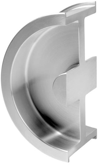92mm Half Circle Router Template by sjorsjes | Download free STL model ...