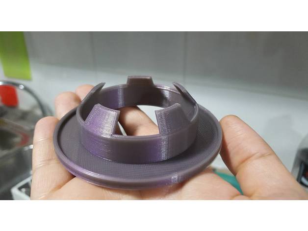 hydrophonic avocado coarse holder by Felipe H | Download free STL model ...