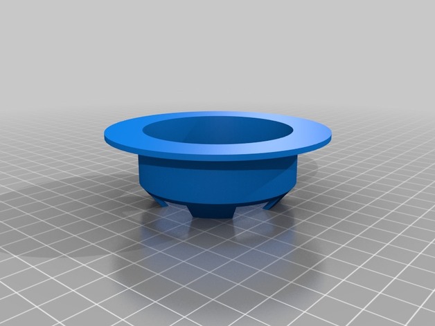 hydrophonic avocado coarse holder by Felipe H | Download free STL model ...