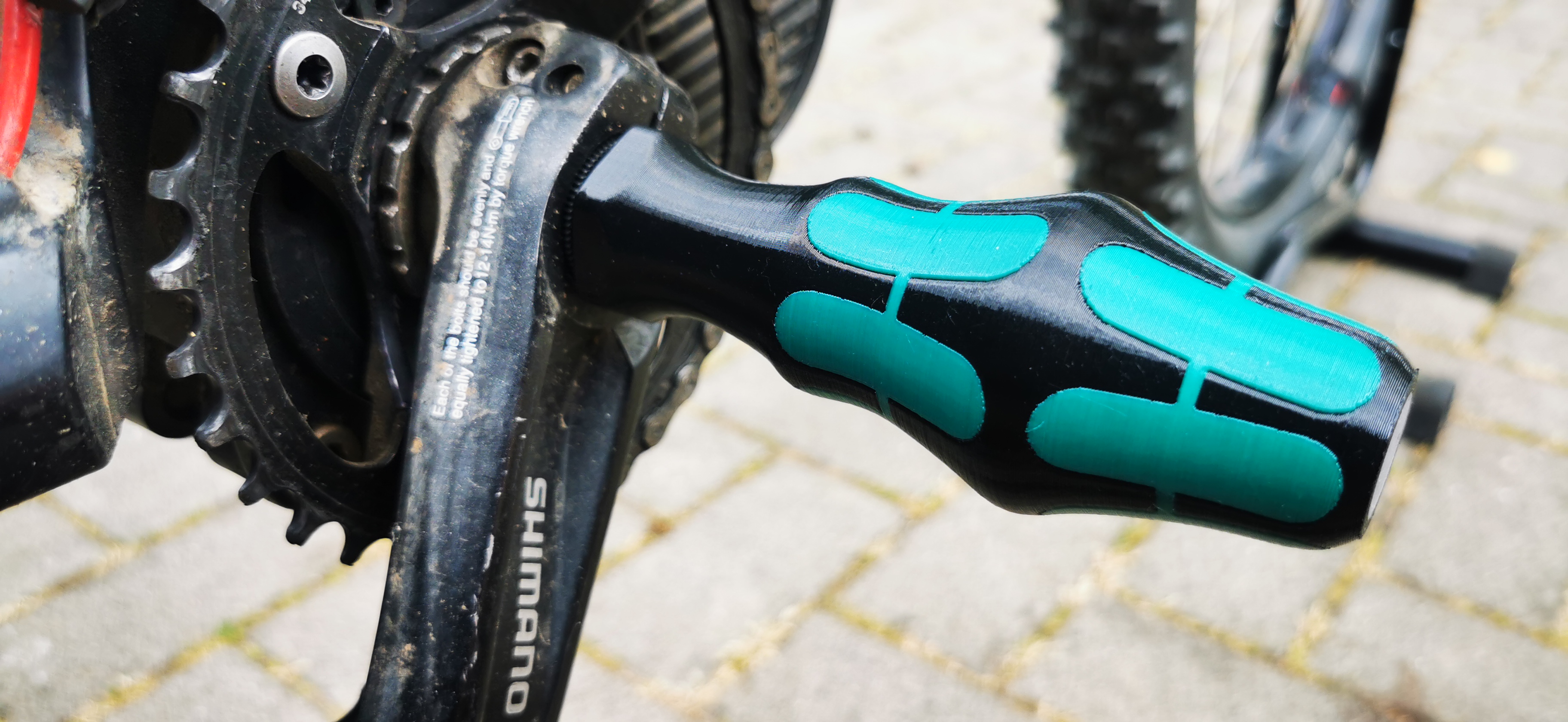 Wera Kraftform mit Shimano HollowTech Tool (TL-FC16) by Staubi ...