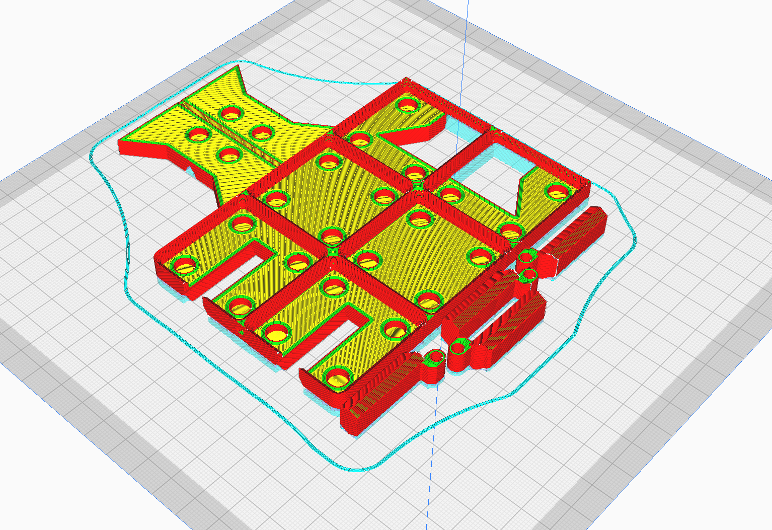 Gridfinity toolbox 2x6 for small printers by Ambrosia | Download free ...