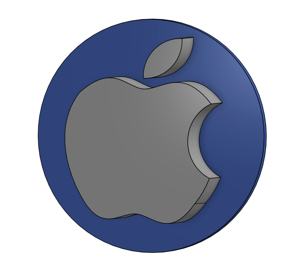 Apple Logo par 3DPrinter | Téléchargez gratuitement un modèle STL ...
