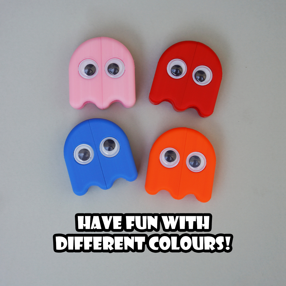 Zipper Pull - Ghost (Pac Man) by TWB | Download free STL model ...