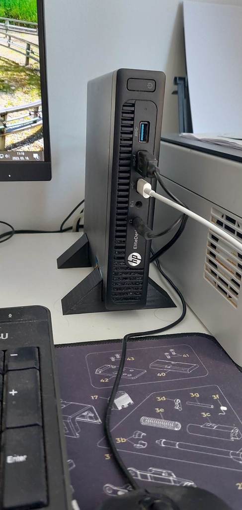 HP Elite Desk PC stand by Patrik Szabó | Download free STL model ...