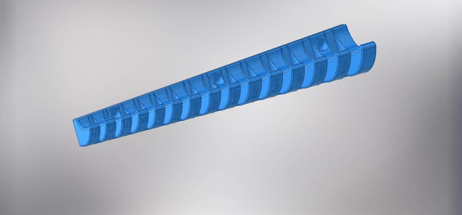 Metric Spanner Hanger 6-19mm by Duane | Download free STL model ...