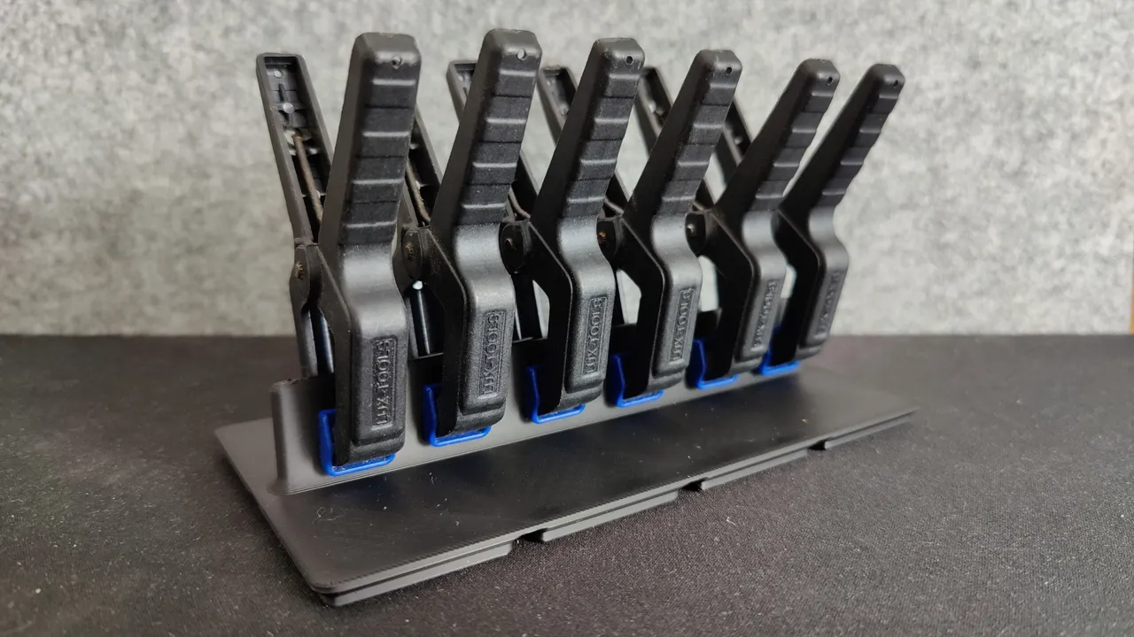 Spring Clamp Holders for Gridfinity - Various Clamp Sizes by Markuzzzi | Download free STL model ...