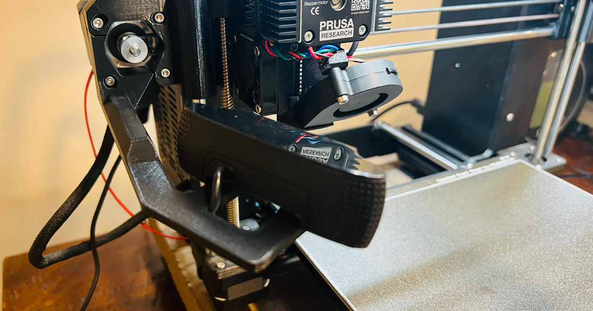 Logitech C920 Prusa MK3/MK3S Z-Motor Mount by thomergil | Download free ...