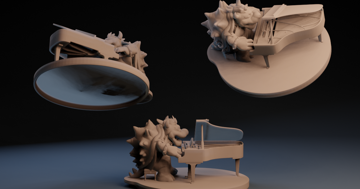 Bowser Peaches Tin Can Cap by Peter Farell | Download free STL model ...