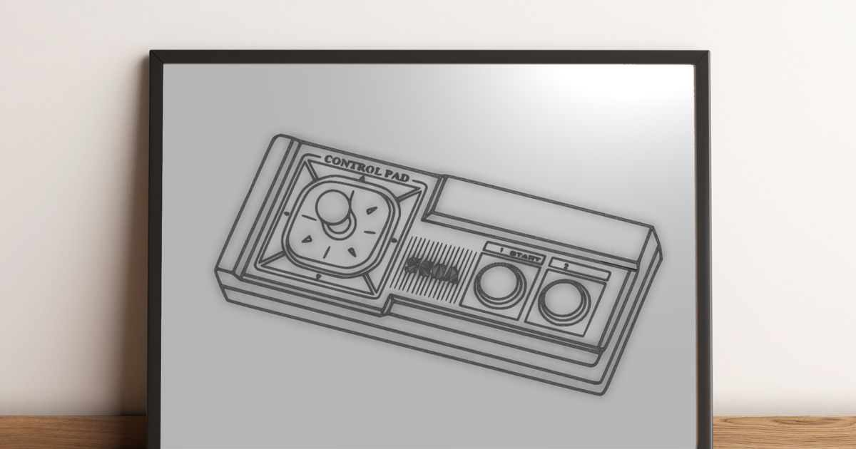 SEGA Master System Controller Patent Art by nightfallvt | Download free ...