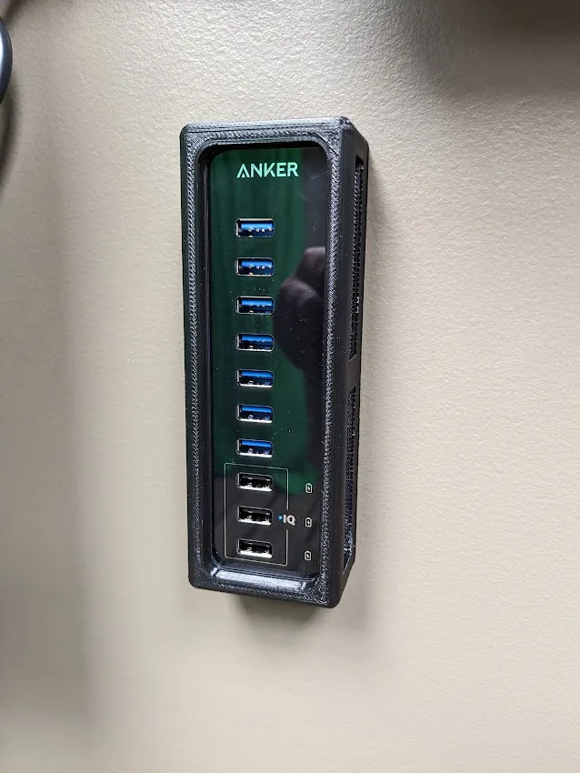 Anker USB Hub Mount by mburke | Download free STL model | Printables.com