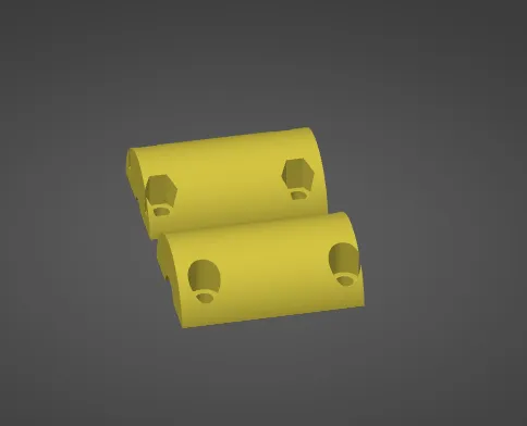 Ender 3 Stepper Lead Screw Coupler - Goes over the press fit pulley by ...