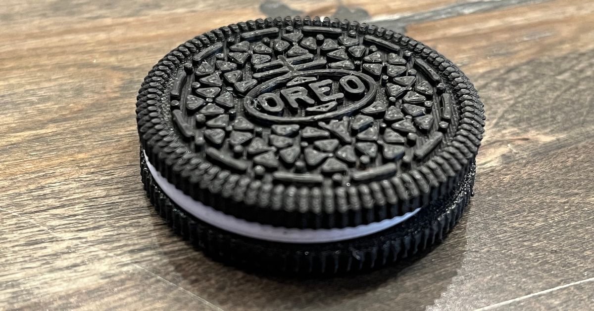 Realistic Oreo (1:1) by N1C7HEK1D | Download free STL model ...