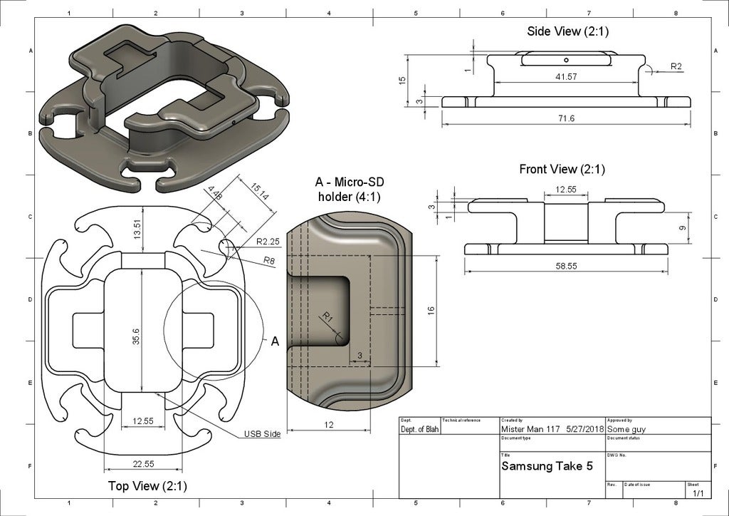 QuickCat Samsung Cable Wrap by Mister Thief-117 | Download free STL ...