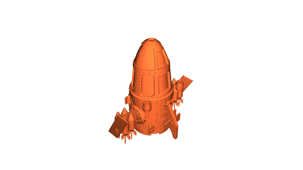 Pod Lost In Space Ship