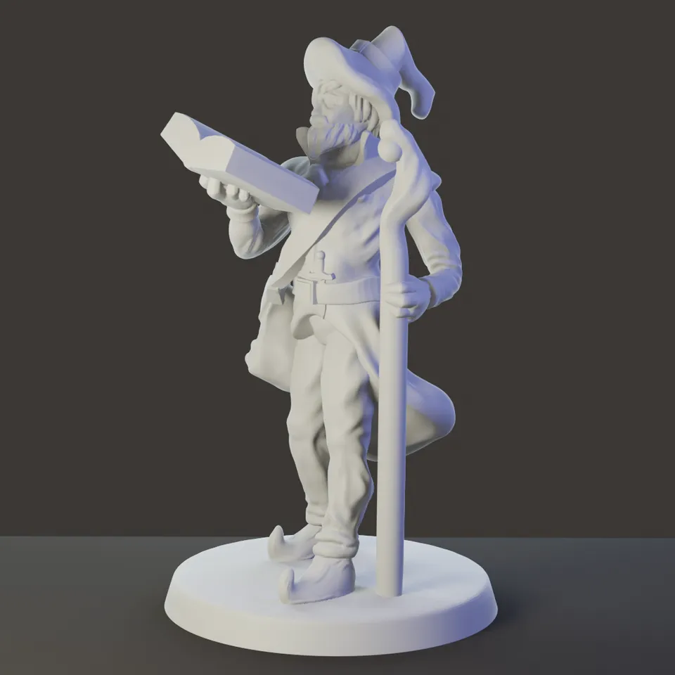 Wizard by Mundi Miniatures | Download free STL model | Printables.com