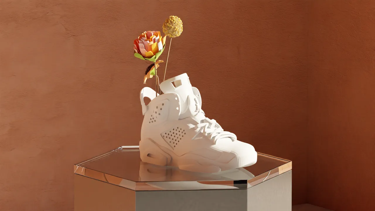 Air Jordan VI - Pot Plant by CalebTimoteo | Download free STL model ...