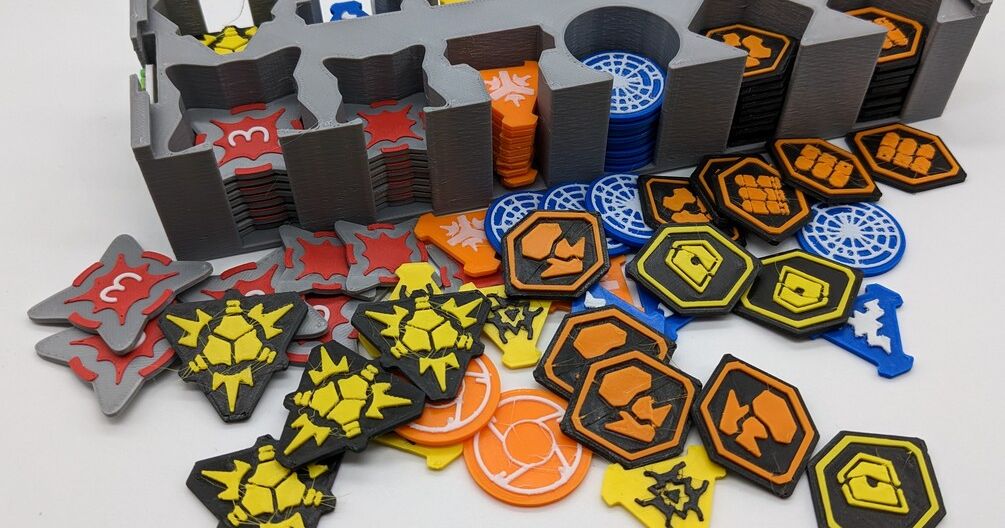 Star Wars Legion - Status Token Holder by battlebas | Download free STL ...