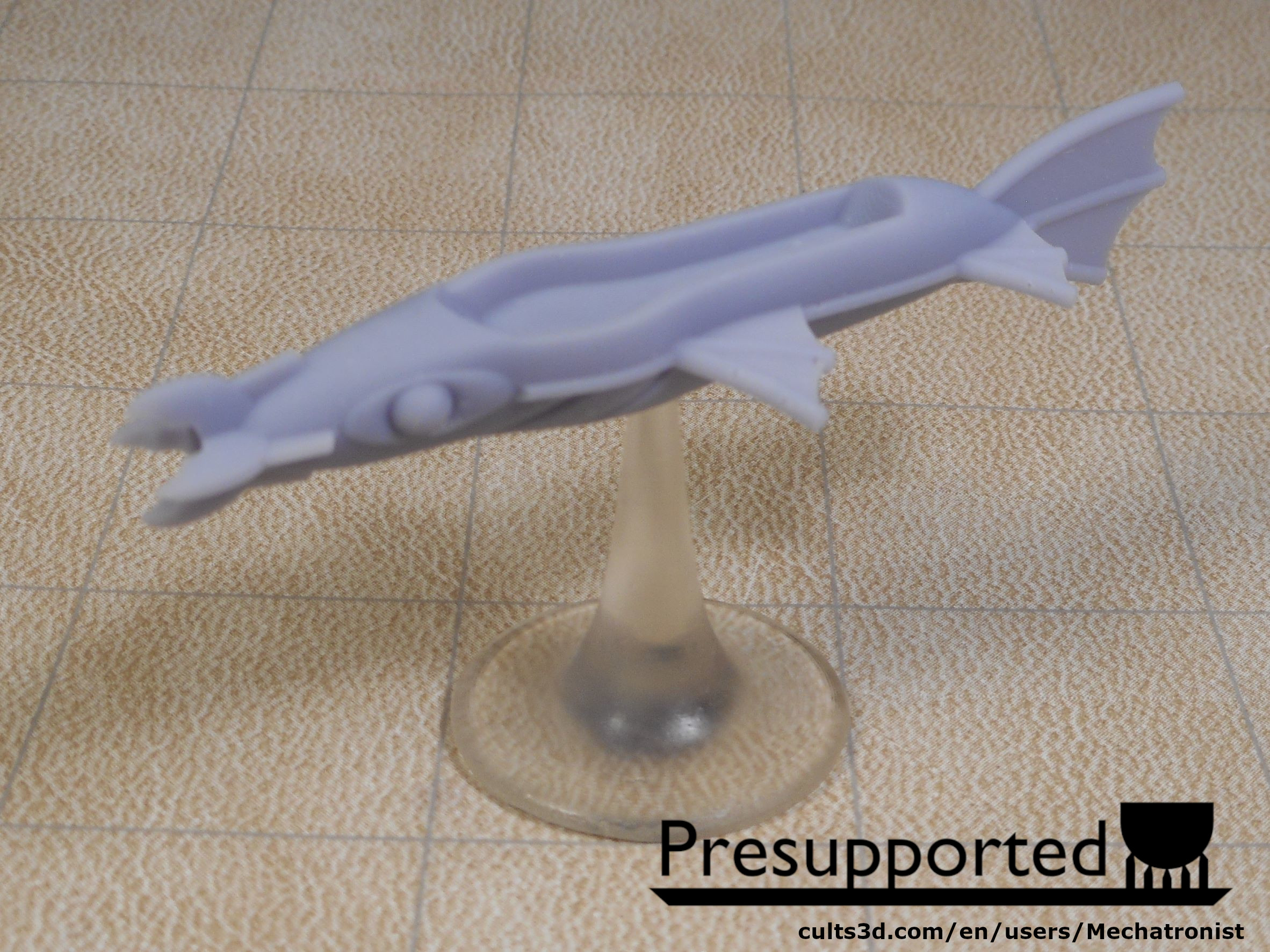 Lamprey Ship Spelljammer Miniature from DnD by Mechatronist | Download ...