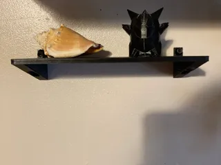 Pushpin/Thumbtack shelf by pancake | Download free STL model ...