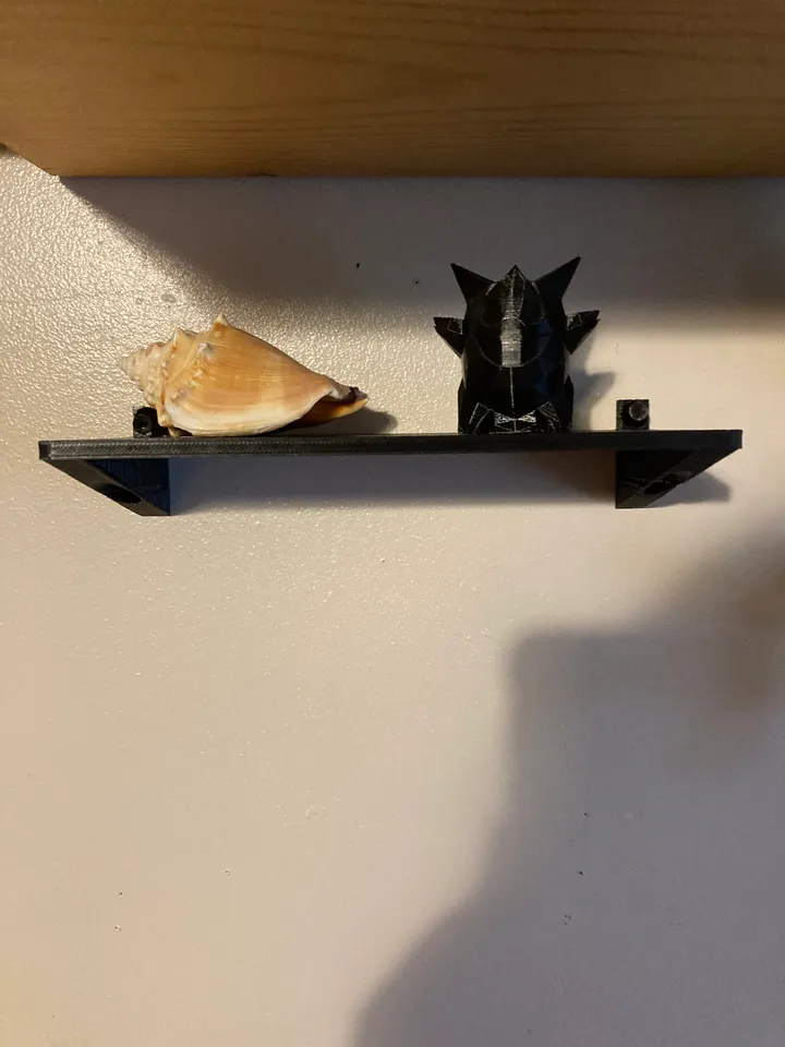 Pushpin/Thumbtack shelf by pancake | Download free STL model ...