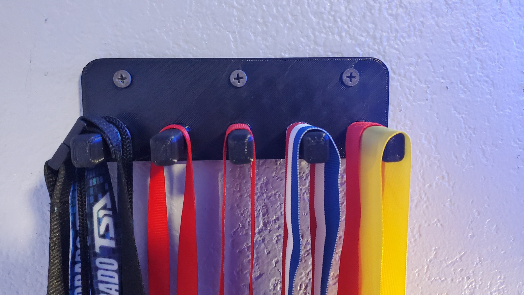 Wall-mounted Medal/Lanyard Storage by CoenRDesigns | Download free STL ...
