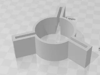 Rocket FIN JIG - 38mm by Inverted Pursuits Lab | Download free STL ...