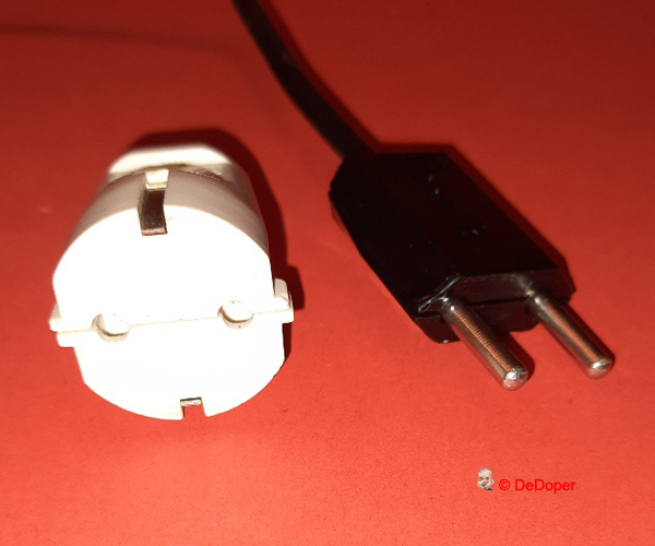 220 – 240 Volt Type C plug aka Euro plug by Dedoper | Download free STL ...