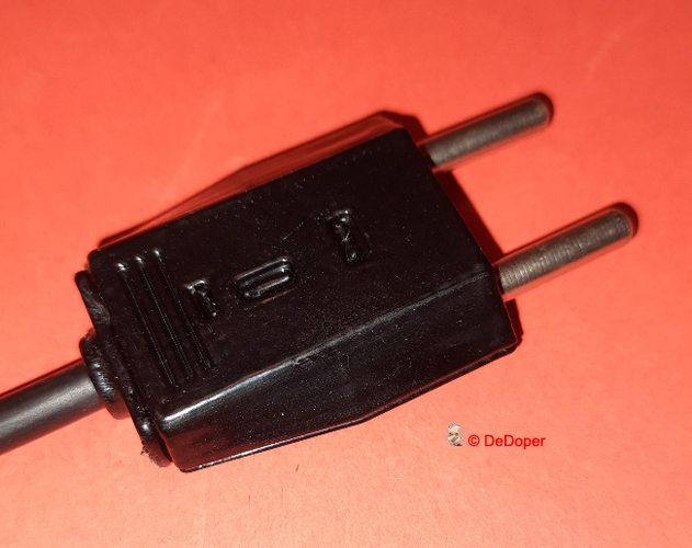 220 – 240 Volt Type C plug aka Euro plug by Dedoper | Download free STL ...