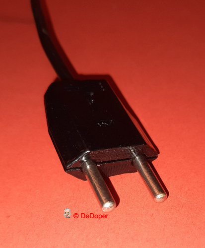 220 – 240 Volt Type C plug aka Euro plug by Dedoper | Download free STL ...