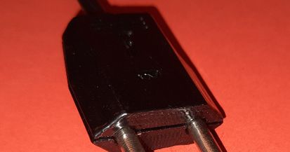 220 – 240 Volt Type C plug aka Euro plug by Dedoper | Download free STL ...