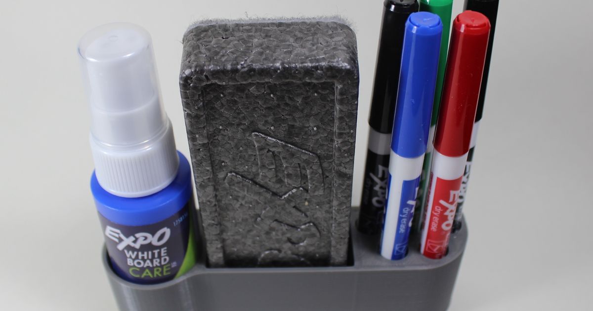 Fine Expo Marker, Eraser, and Spray Holder/Wall Mount by Andrew Wachter ...