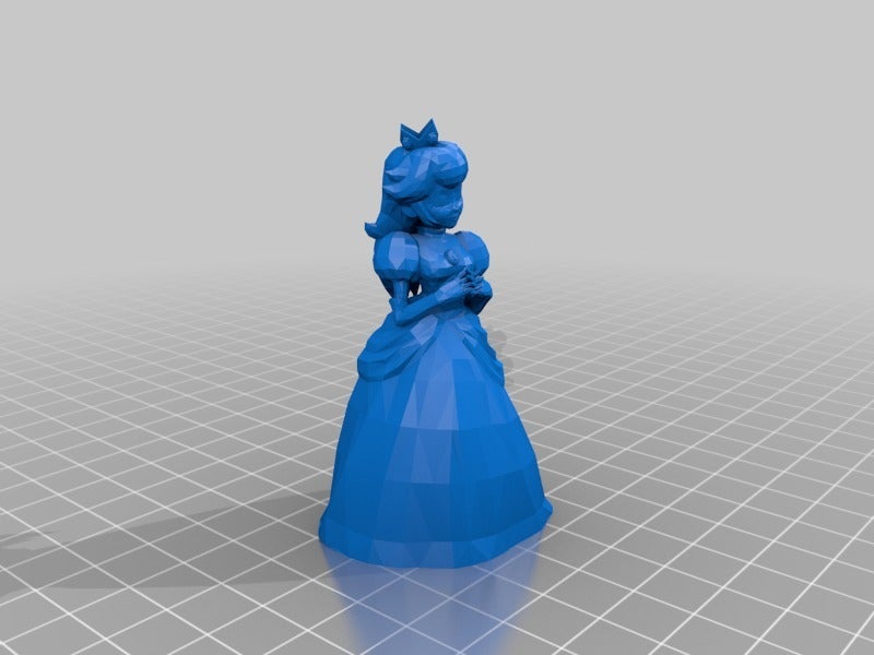 Princess Peach Statue by DonJakobo | Download free STL model ...