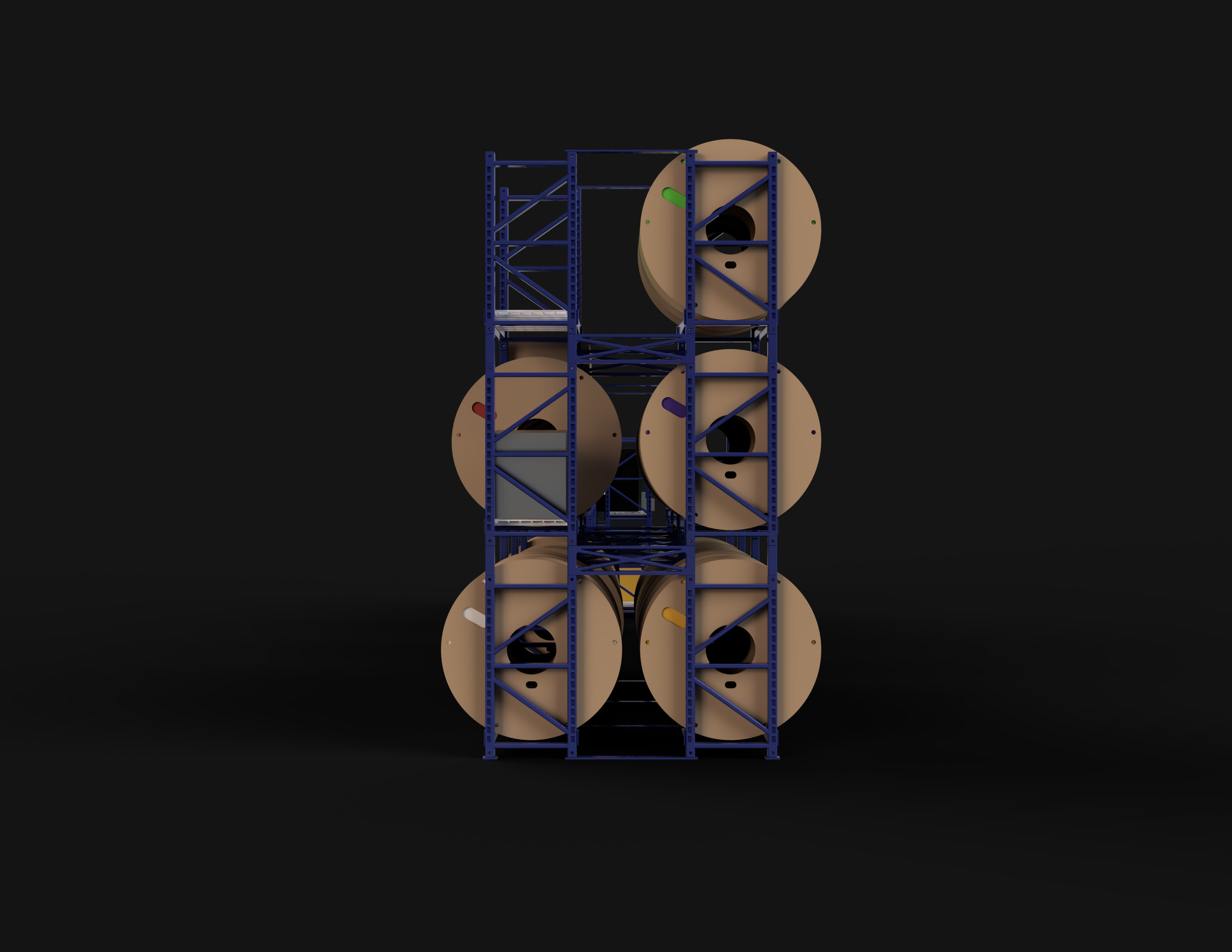 Modular racking system (Based on real warehouse racking) by Drekentai ...