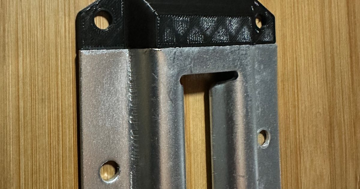 Vertical E-Track End Cap by strng4life | Download free STL model ...