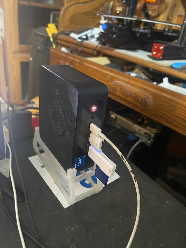 Nuc stand for mini pc 4.460x1.700 by Hefinwez | Download free STL model ...
