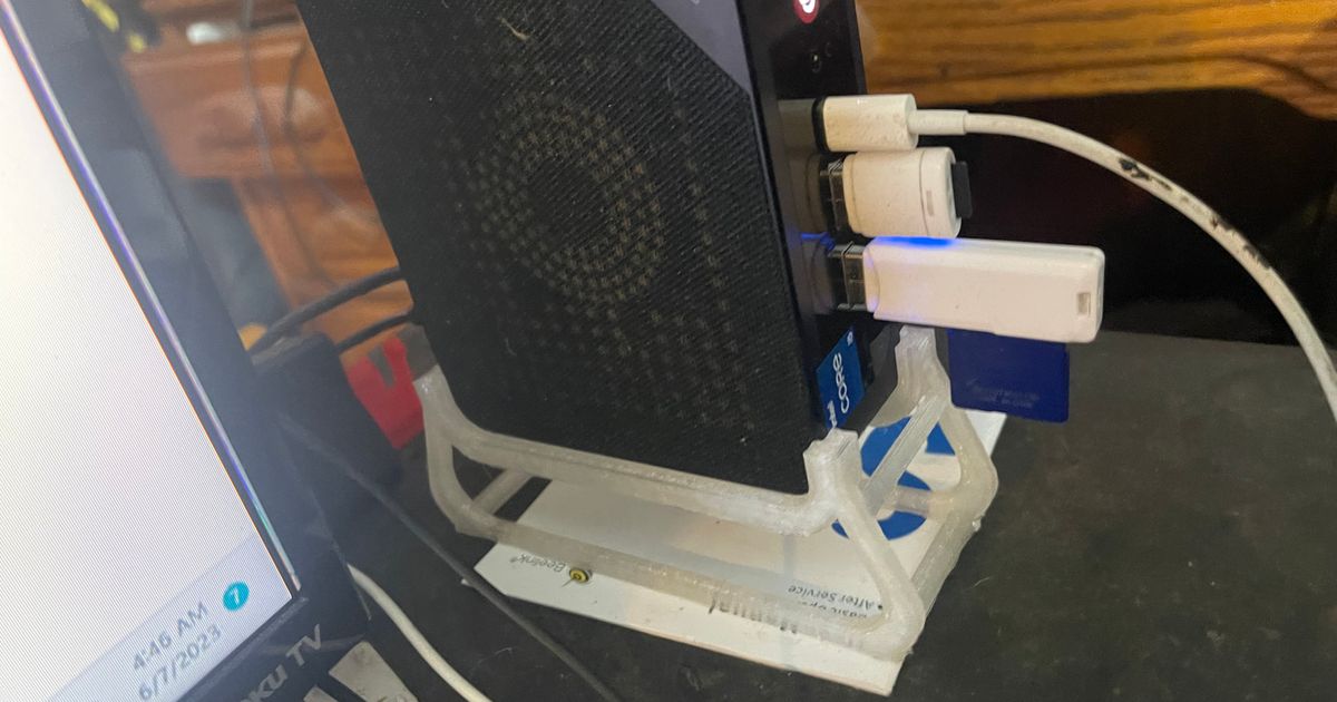 Nuc stand for mini pc 4.460x1.700 by Hefinwez | Download free STL model ...