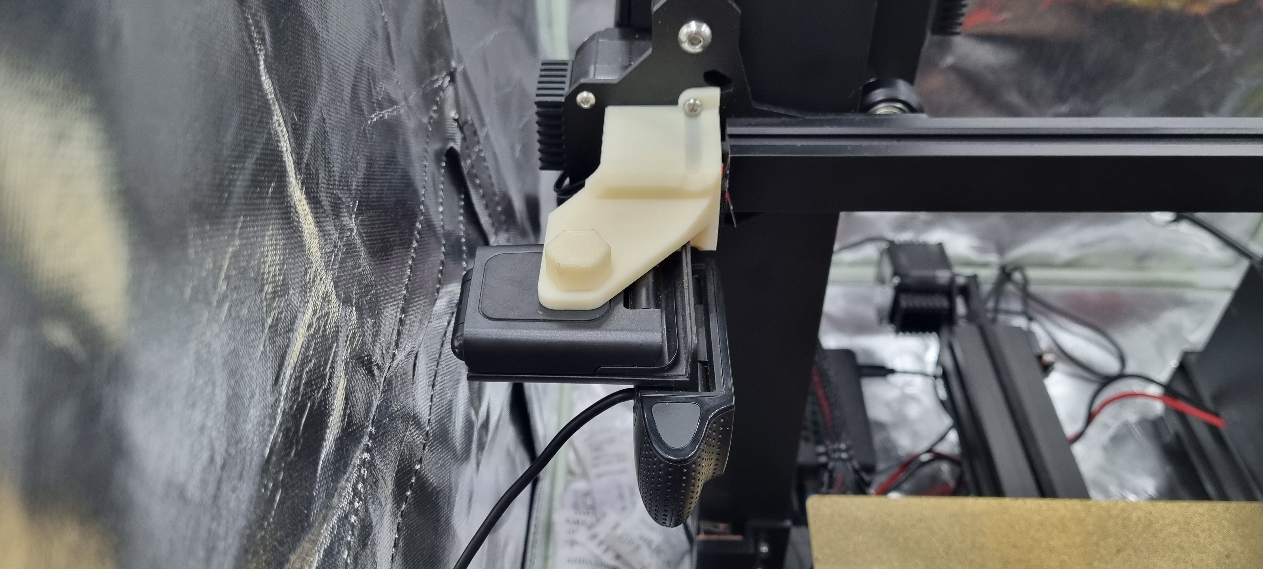Elegoo Neptune 2 S/D X Axis Cover Camera Mount C920 by joshua Bentley ...