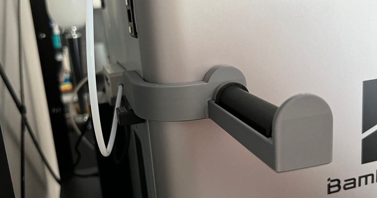 BambuLab X1 side spool holder by TmnSn | Download free STL model ...