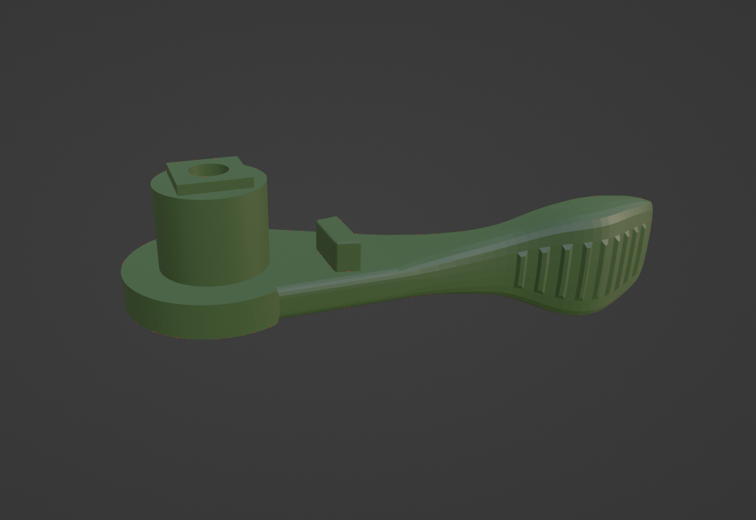 Quadrunner Throttle Lever by FalkOnP | Download free STL model ...