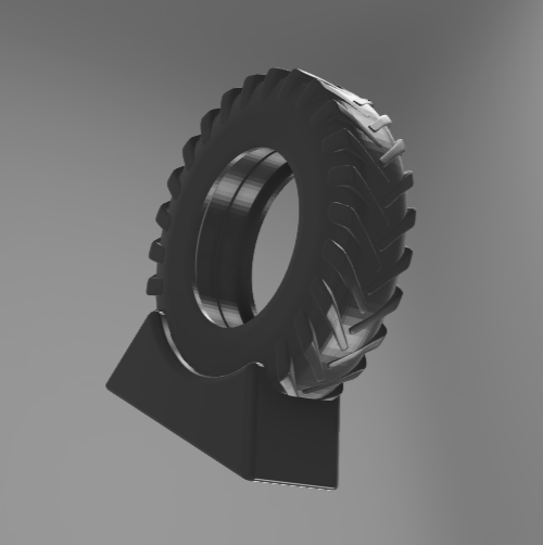 Picture Frame - Tractor tire by KrystofWink | Download free STL model ...