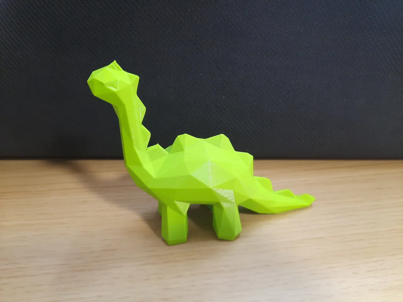 Cute longneck dinosaur low-poly by nevim | Download free STL model ...
