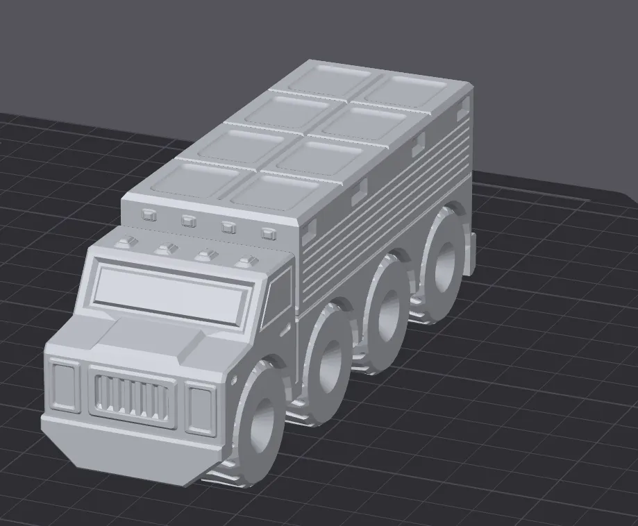 BIG RIG - TRUCK by K2_Kevin | Download free STL model | Printables.com