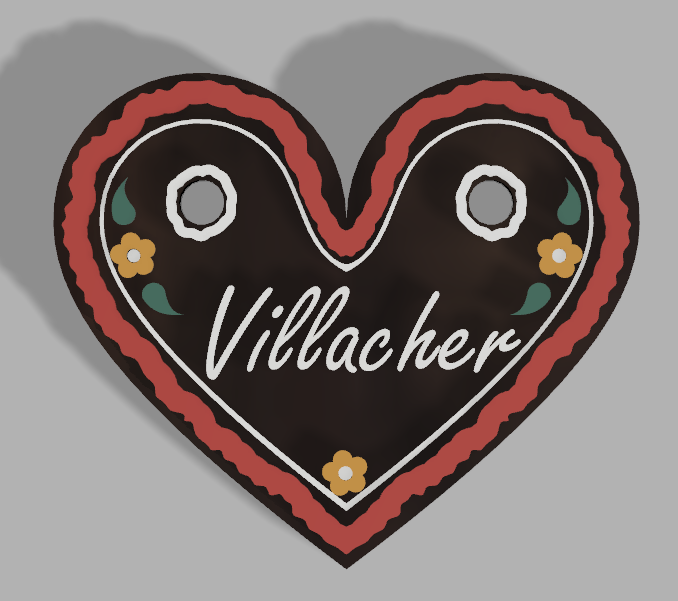 kleine Lebkuchenherzen - small Gingerbread heart von ...