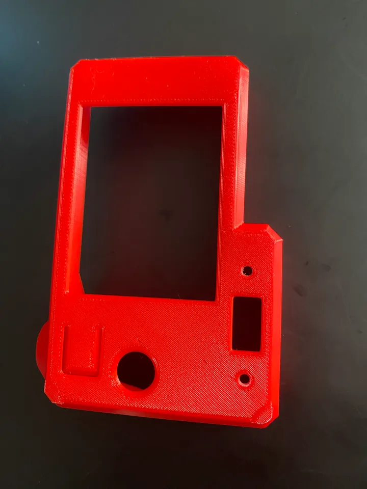 LCD frame for mountable USB by aramirez | Download free STL model ...