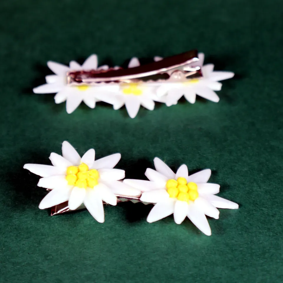 Edelweiss Earrings/Accessories by ClarasLittleArtworks | Download free ...