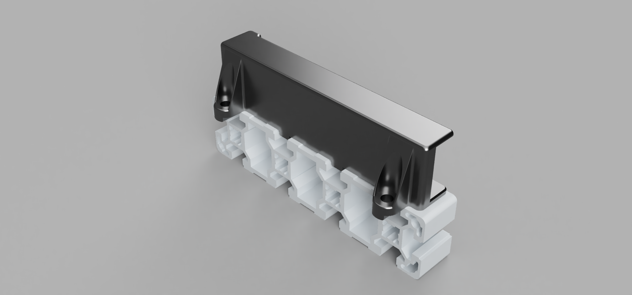 Extrusion mount for 7-port ORICO USB HUB 3.0 by hgross | Download free ...