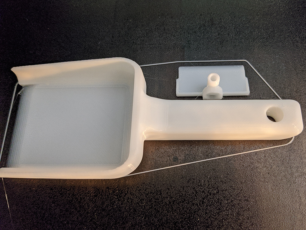 Poop Shovel & Spatula Cage Set with Magnet and Hanging Holes by With ...
