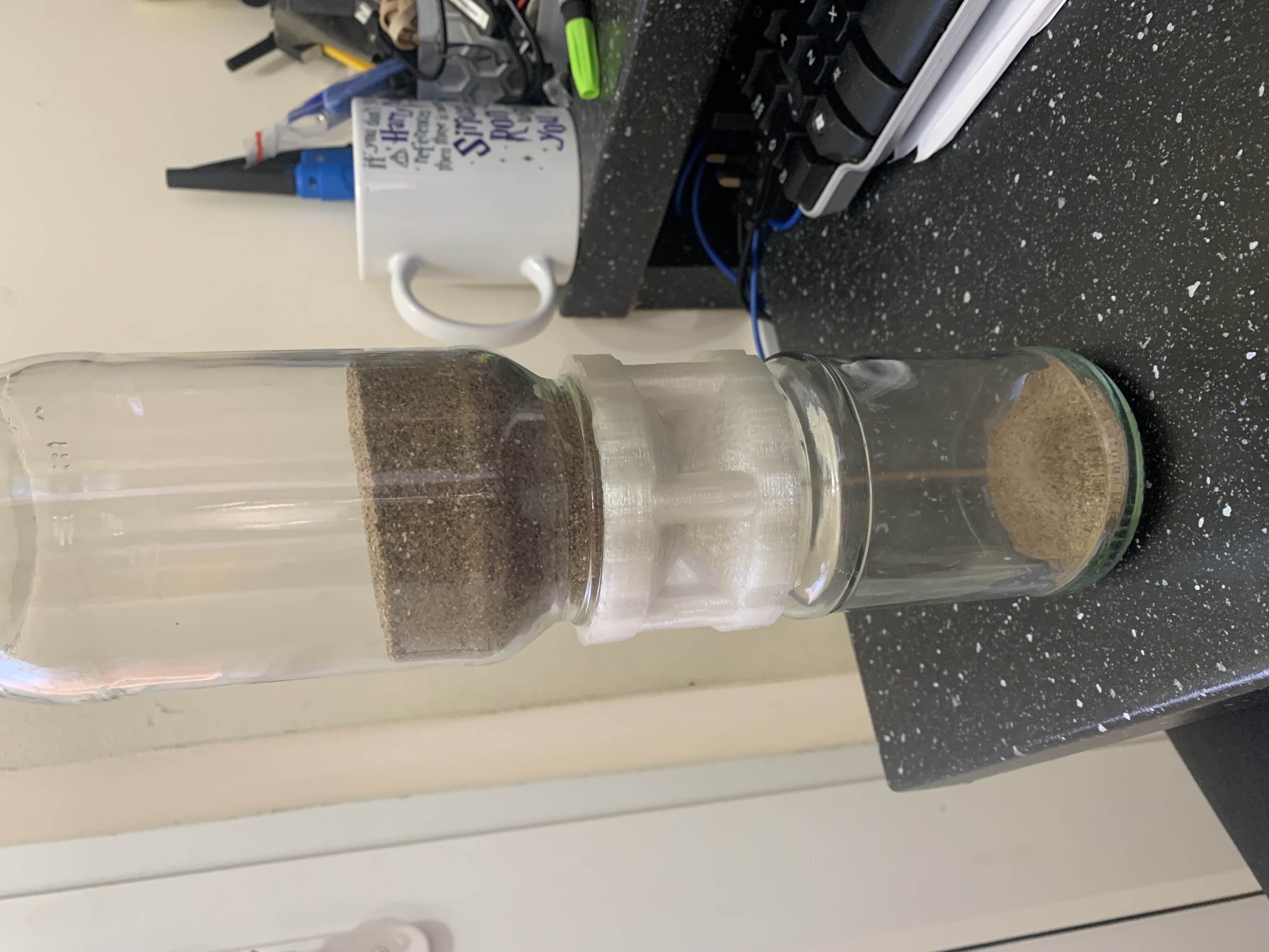 Sand Jar Timer by 4kicks | Download free STL model | Printables.com Sand Jar Timer by 4kicks | Download free STL model | Printables.com