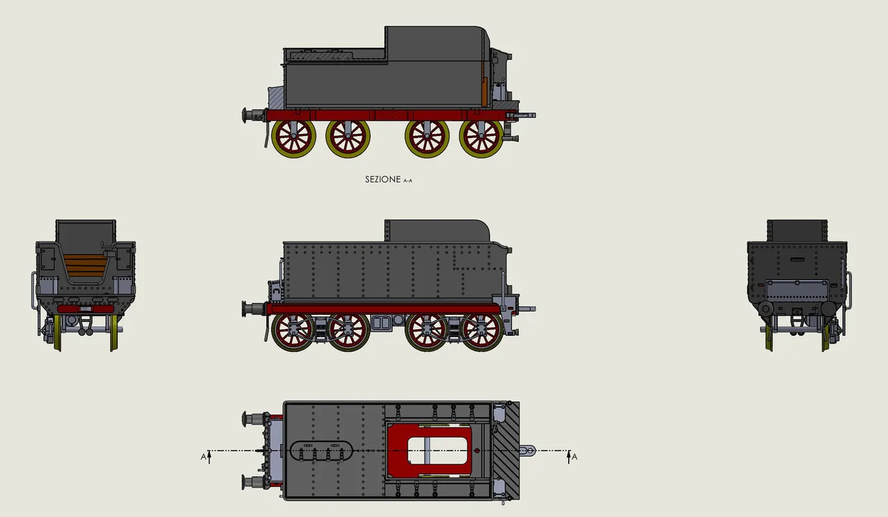 Steam locomotive FS 691 by Paolo | Download free STL model | Printables.com
