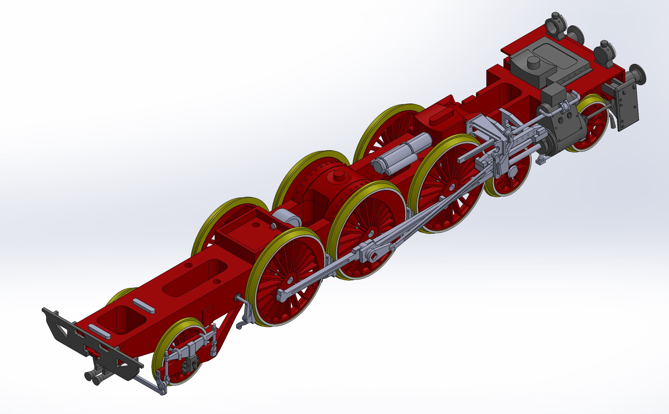 Steam locomotive FS 691 by Paolo | Download free STL model | Printables.com